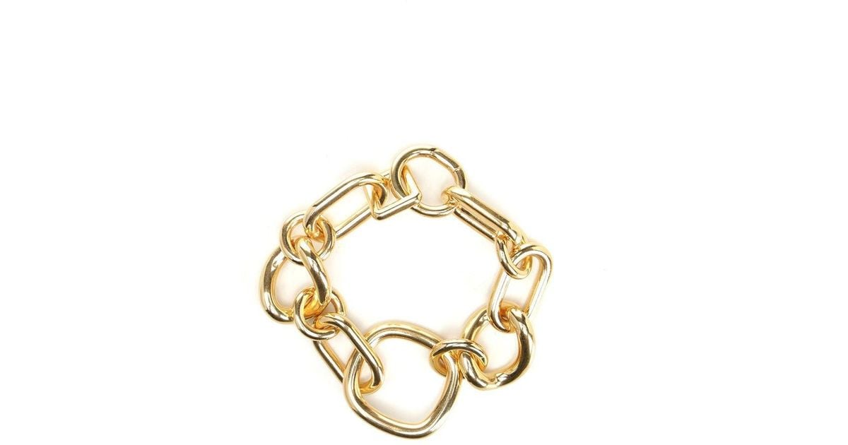 Celine Thick Gourmette in Metallic | Lyst