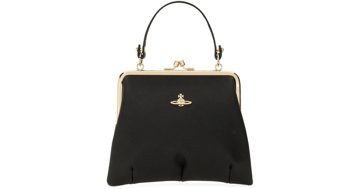 Vivienne Westwood "Granny Frame" Bag in Black | Lyst