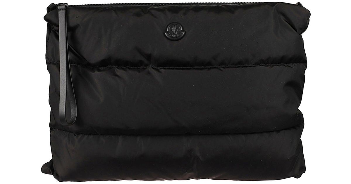 Moncler Caradoc Laptop Bag in Black for Men | Lyst