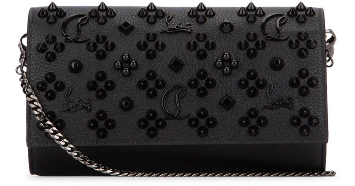 Christian Louboutin Paloma Wallet On A Chain Calf Emp/Sp Loubinthesky ...