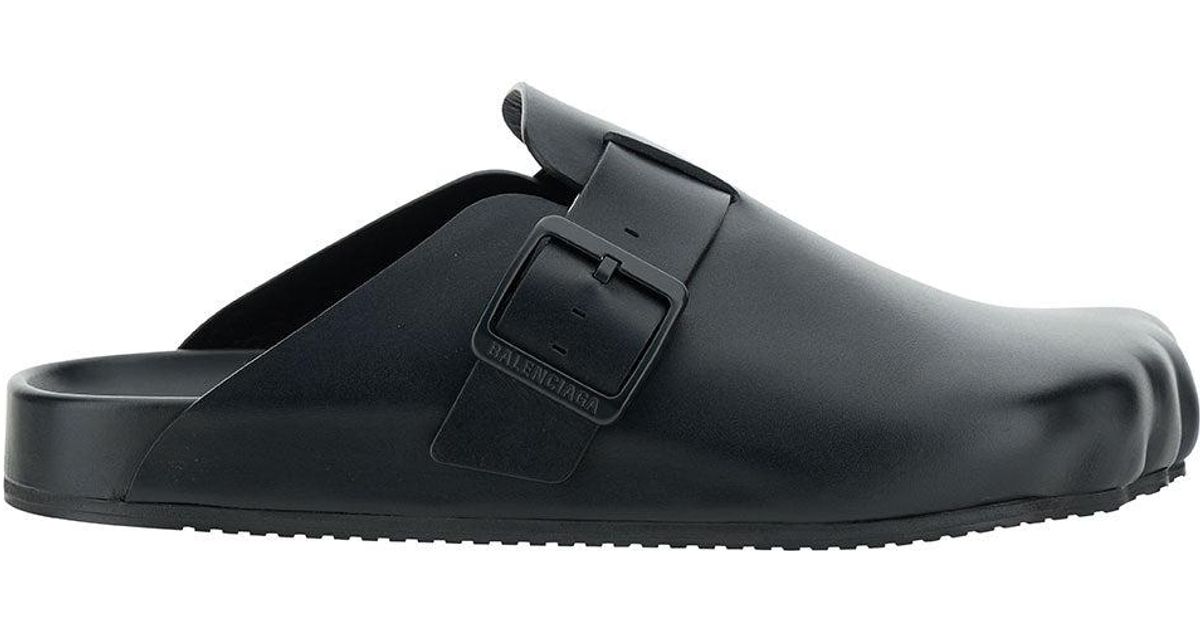 Balenciaga 'Sunday' Mules With Five Finger Shape in Black for Men | Lyst