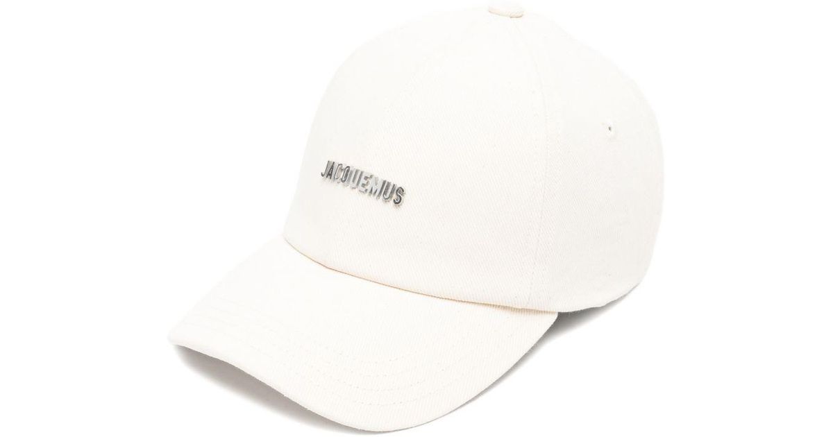 Jacquemus La Casquette Gadjo Baseball Cap in White | Lyst