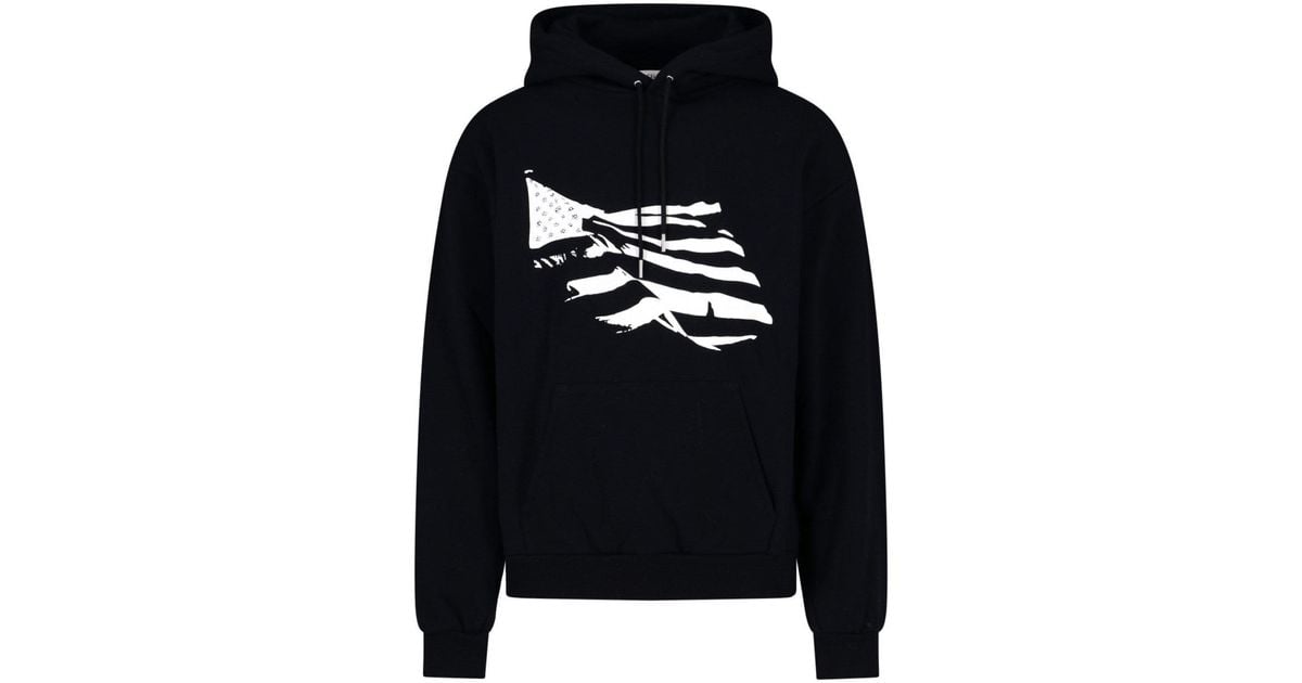 Celine Banks Violette X 'Flag' Hoodie in Black for Men | Lyst