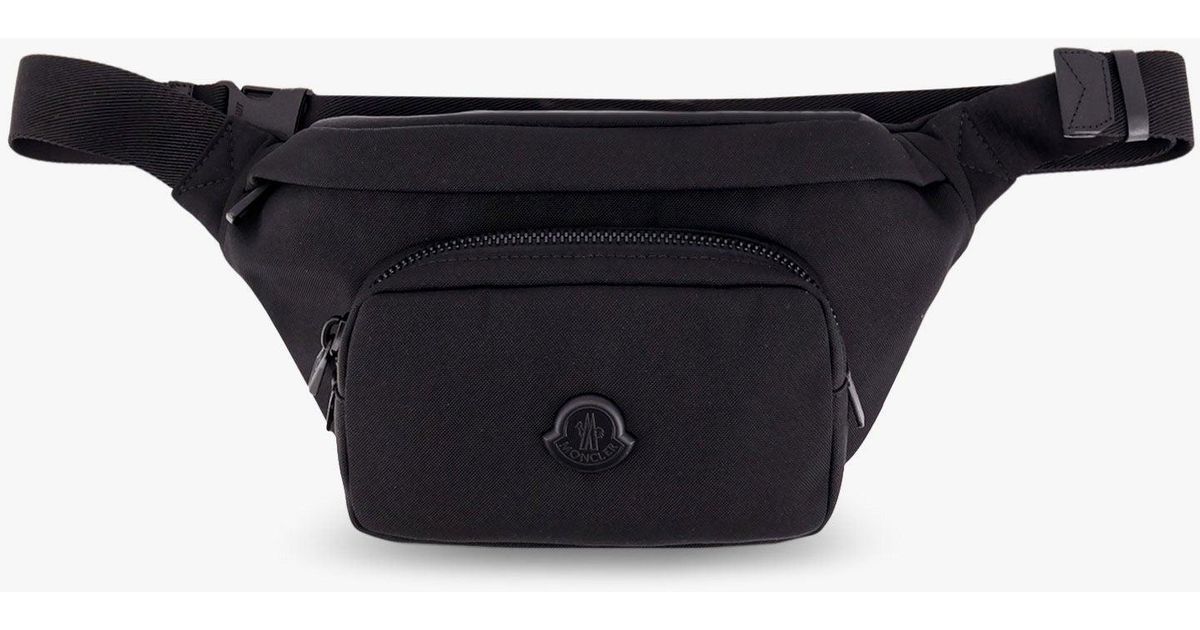 Moncler Pouch Bags in Black for Men | Lyst