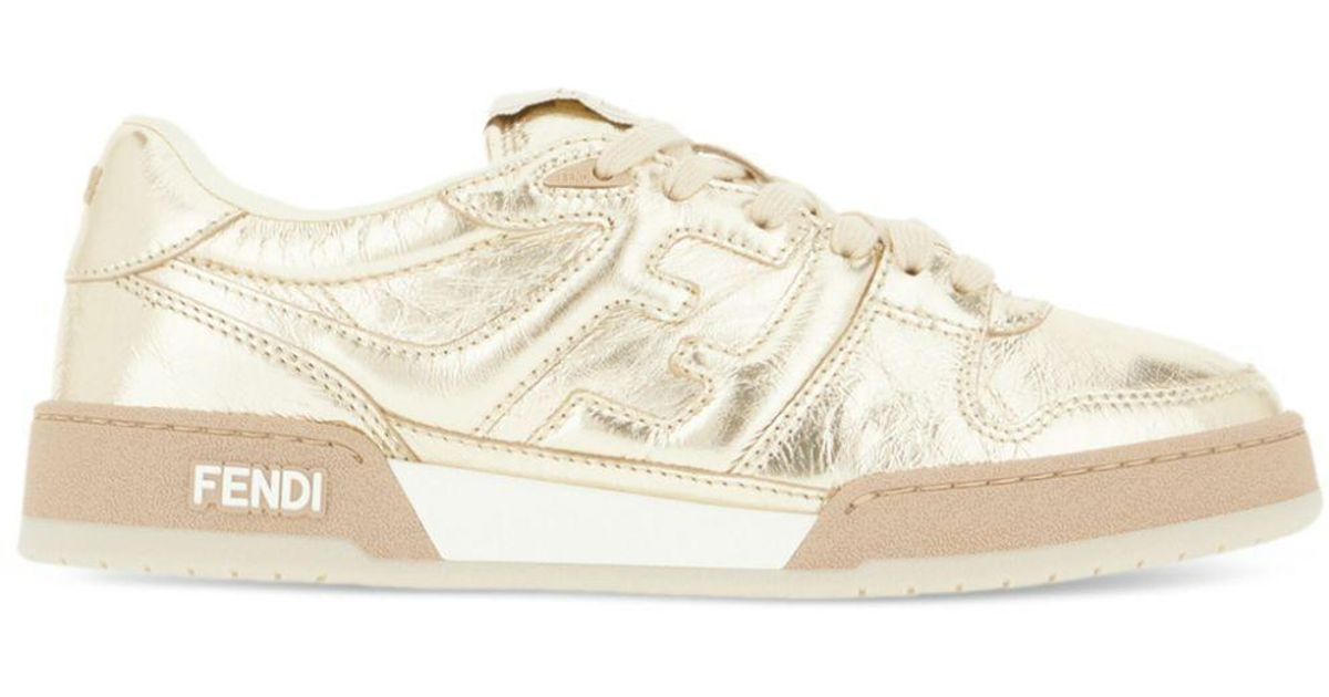 Fendi Sneakers in Natural | Lyst