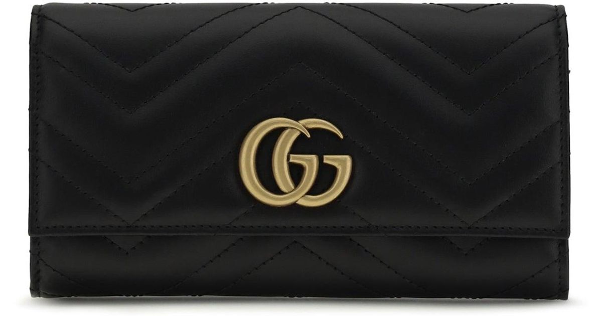 Gucci Gg Wallet in White | Lyst