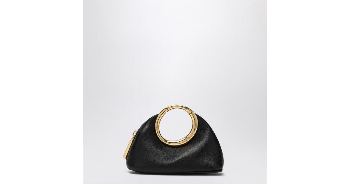 Jacquemus Mini Calino Pouch in Black | Lyst