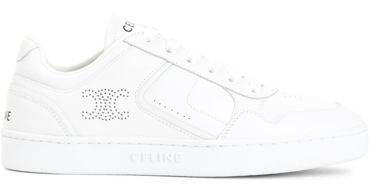 Celine Ct10 Sneakers in White | Lyst