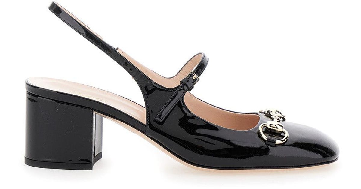 Gucci 'Lady Horsebit' Pumps With Horsebit Detail And Block Heel for Men ...