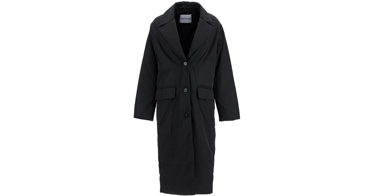 Stand Studio Coats & Jackets in Black | Lyst