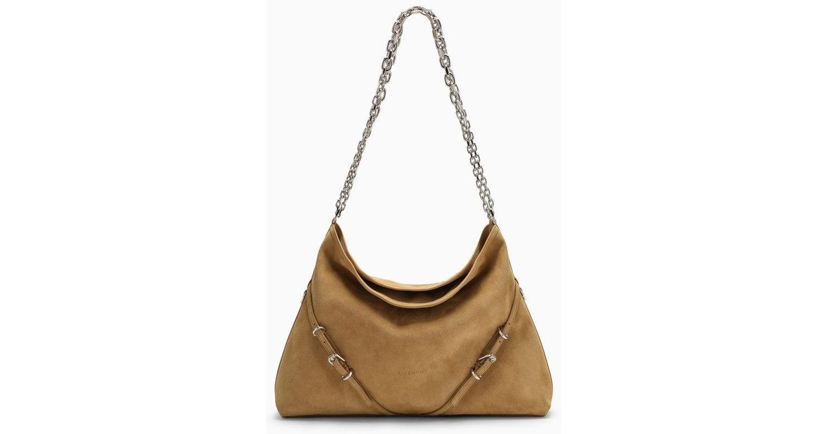 Givenchy Medium Voyou Chain Bag in Brown | Lyst