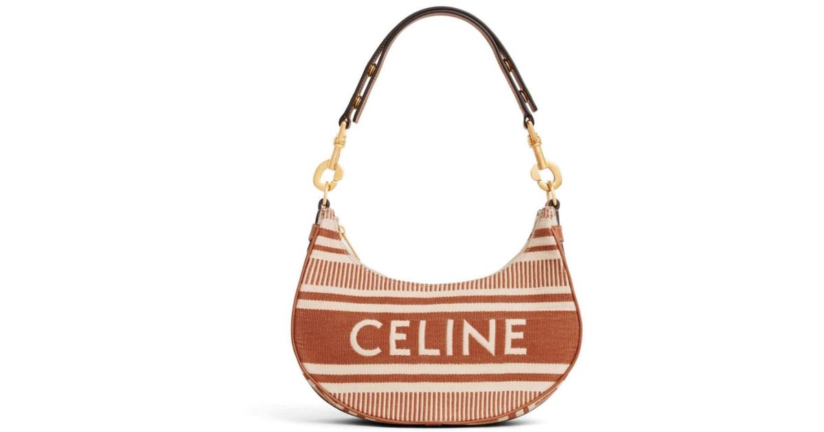 Celine Ava Media Borsa A Spalla in Pink | Lyst