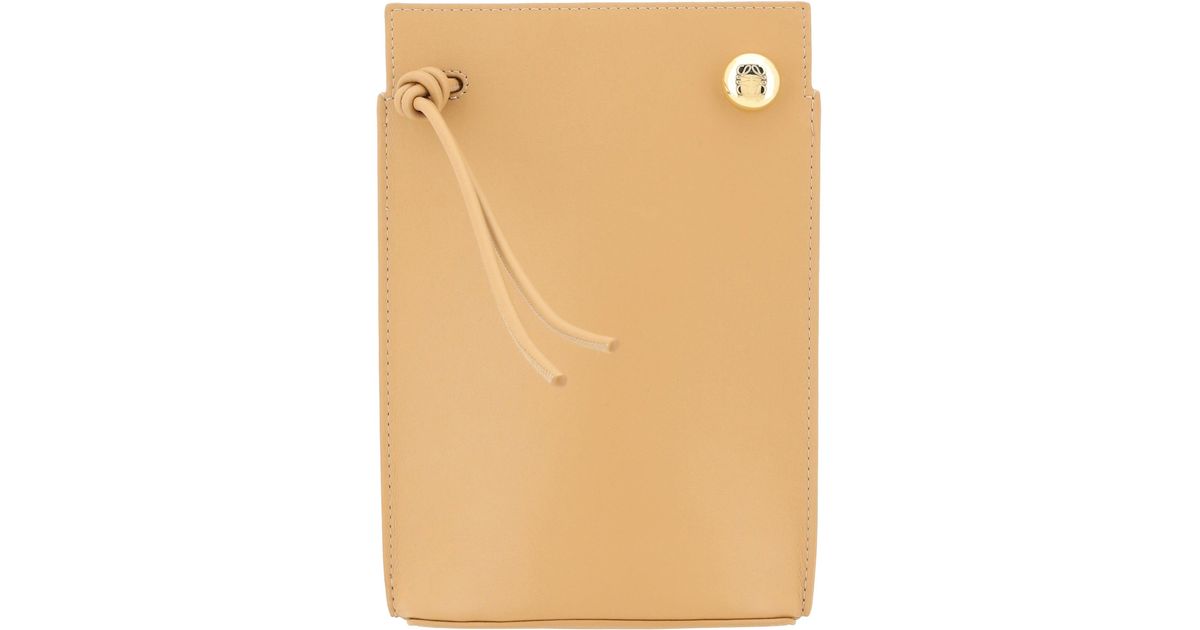 Loewe Pebble Dice Shoulder Bag in Natural | Lyst