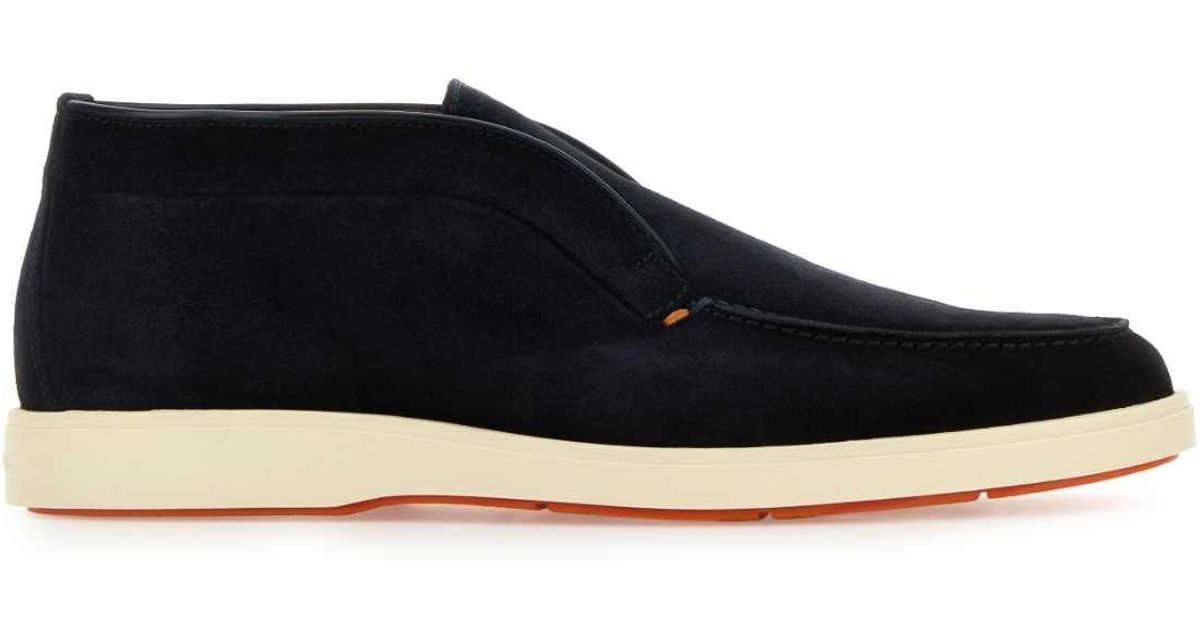 Santoni Boots in Blue for Men | Lyst
