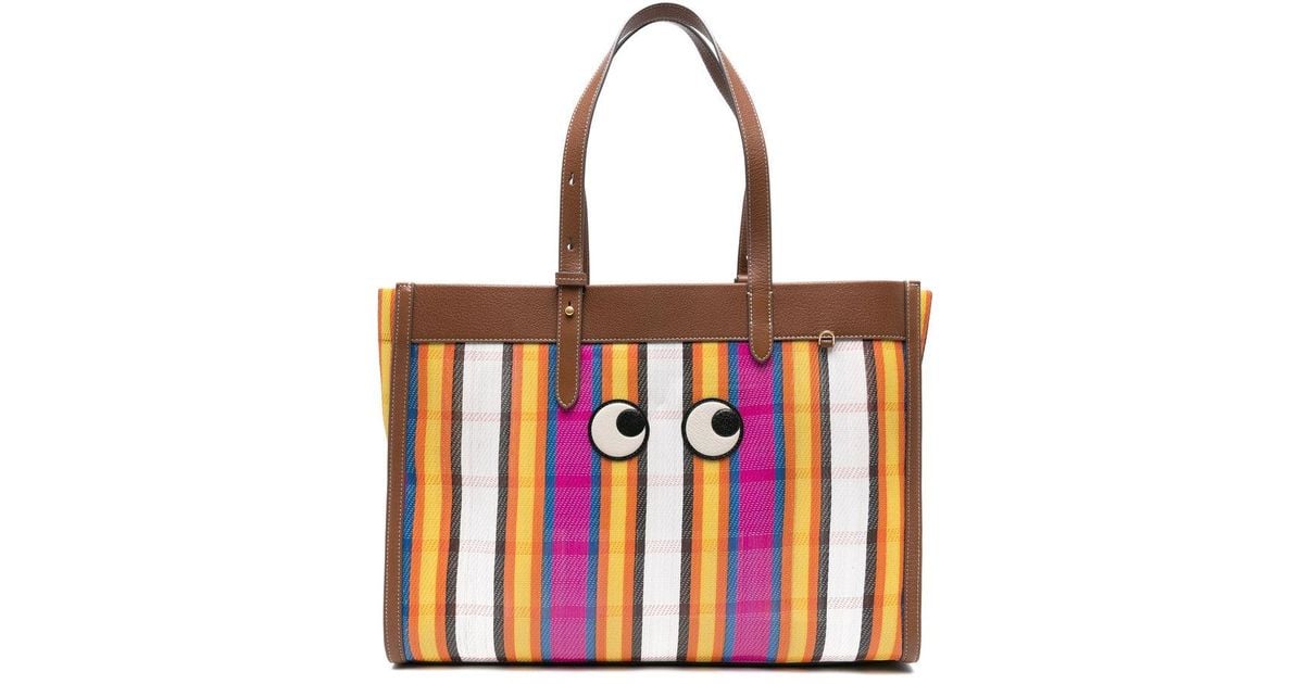 Anya Hindmarch Tote Bags in Red | Lyst