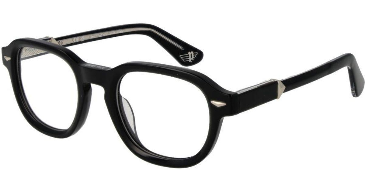 Police Cellulose Acetate Glasses (Frames) in Black for Men | Lyst