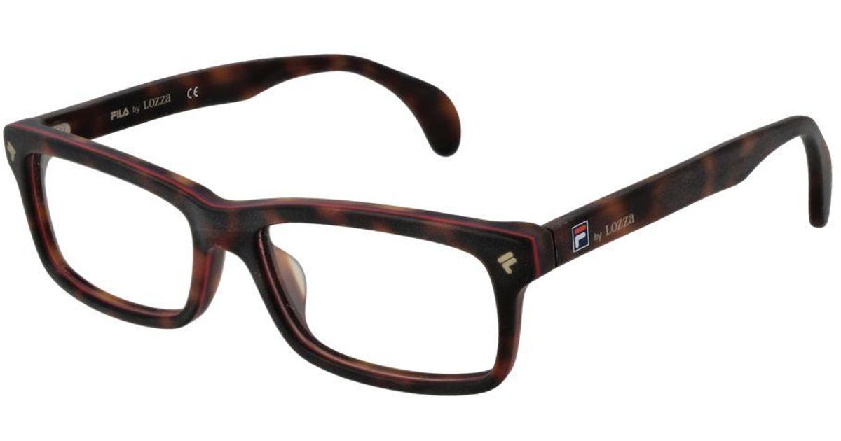 Lozza Cellulose Acetate Glasses (Frames) in Black for Men | Lyst