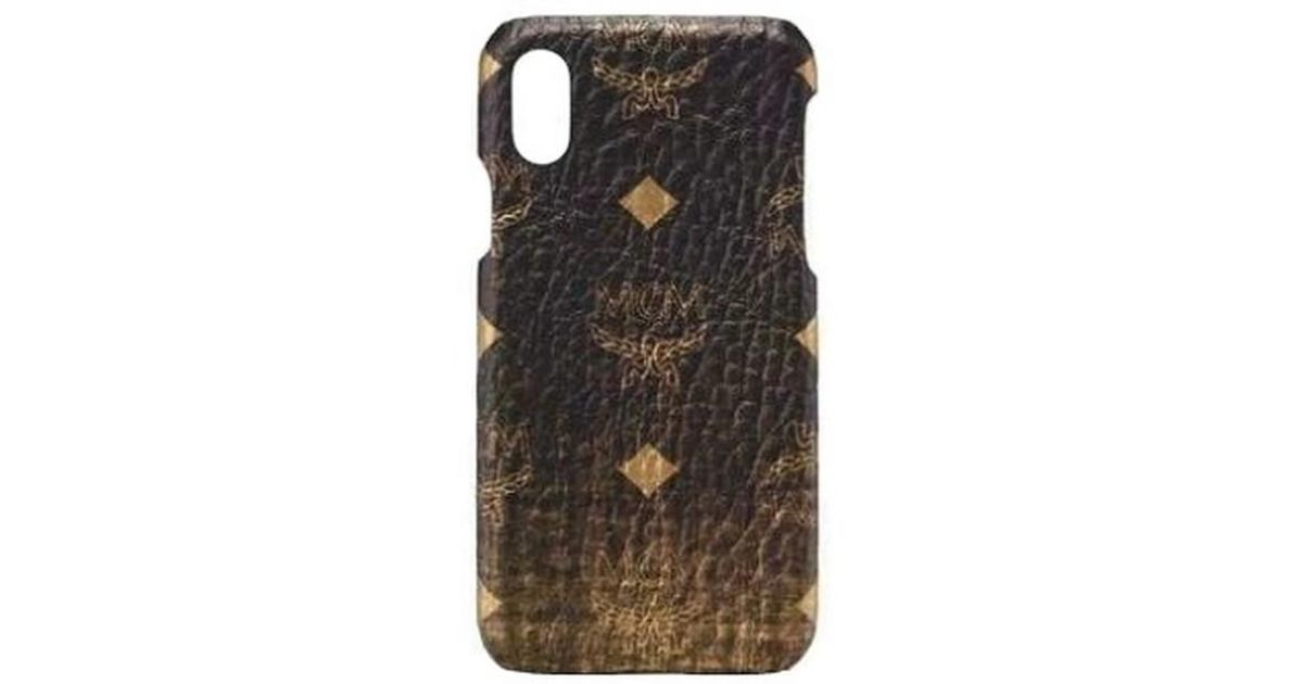 MCM Gradation Visetos Iphone X Cell Phone Case in Black | Lyst