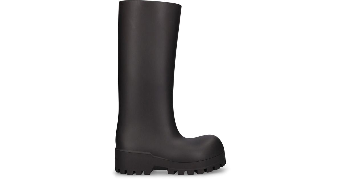Balenciaga Bulldozer 60Mm Platform Boots in Black | Lyst