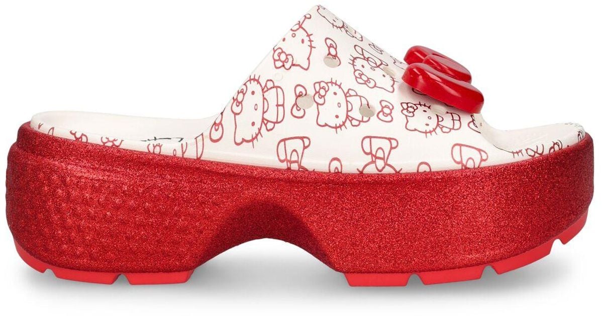 Crocs™ Hello Kitty Stomp Slides in Red | Lyst UK