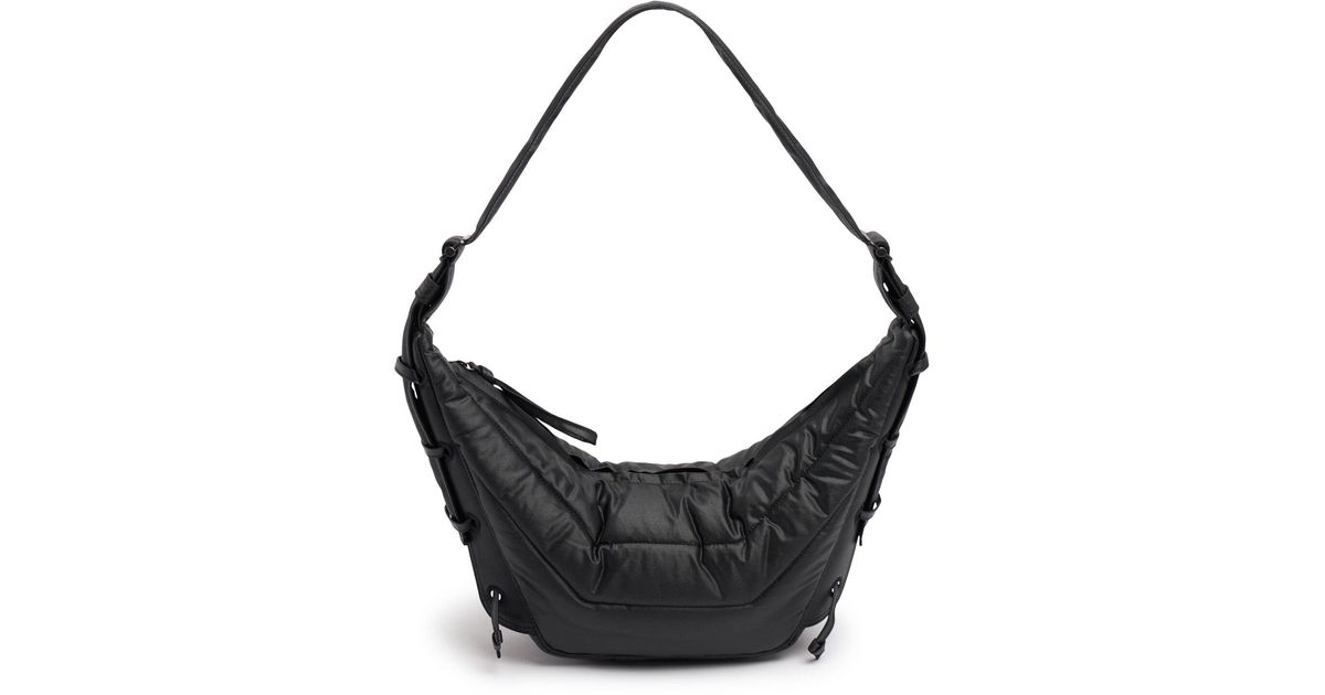 Lemaire Small Soft Game Coated Bag in Black for Men | Lyst