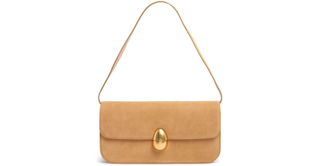 Neous Phoenix Suede Shoulder Bag in Brown | Lyst