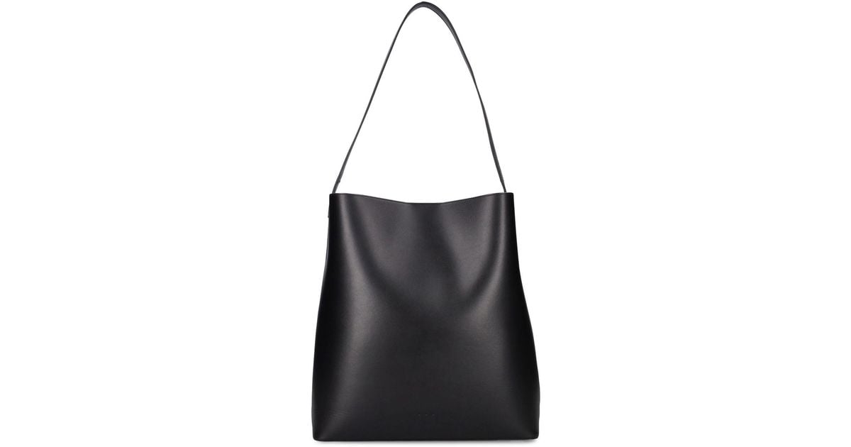 Aesther Ekme Sac Smooth Leather Tote Bag in Black | Lyst Canada