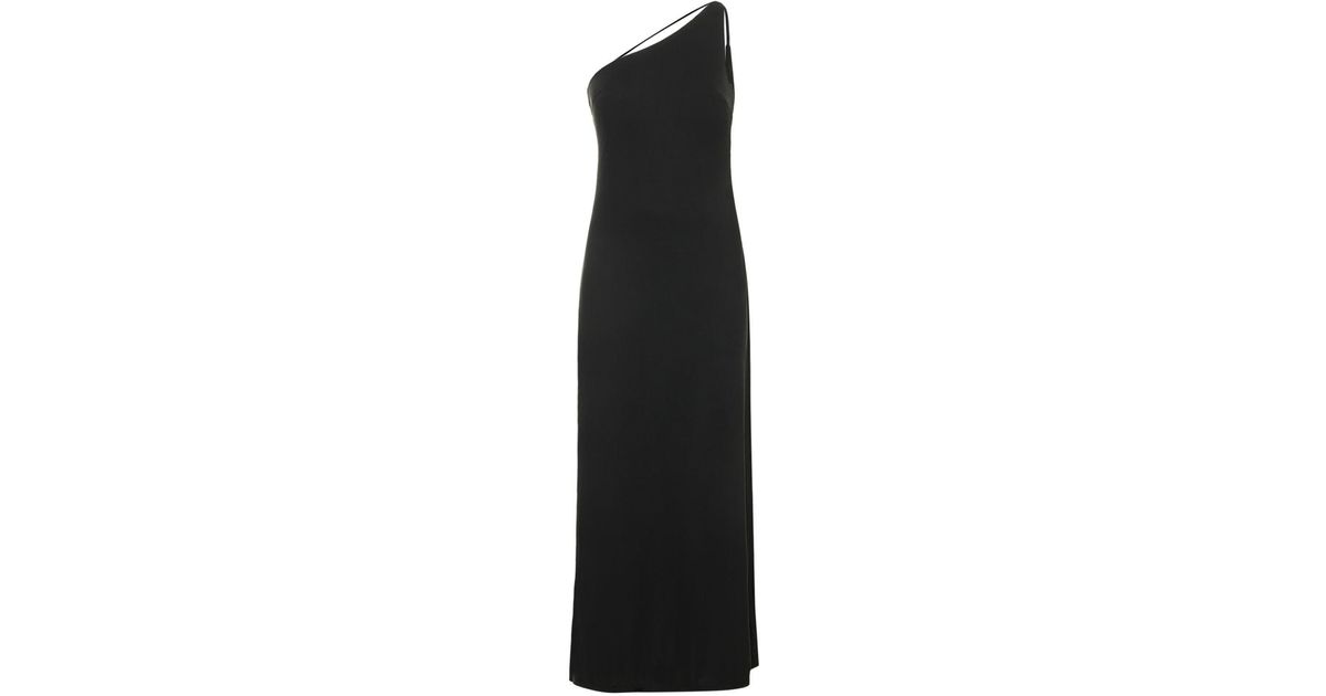 Third Form Mode One Shoulder Cutout Maxi Dress In Black Lyst third-form-mode-one-shoulder-cutout-maxi-dress-in-black-lyst