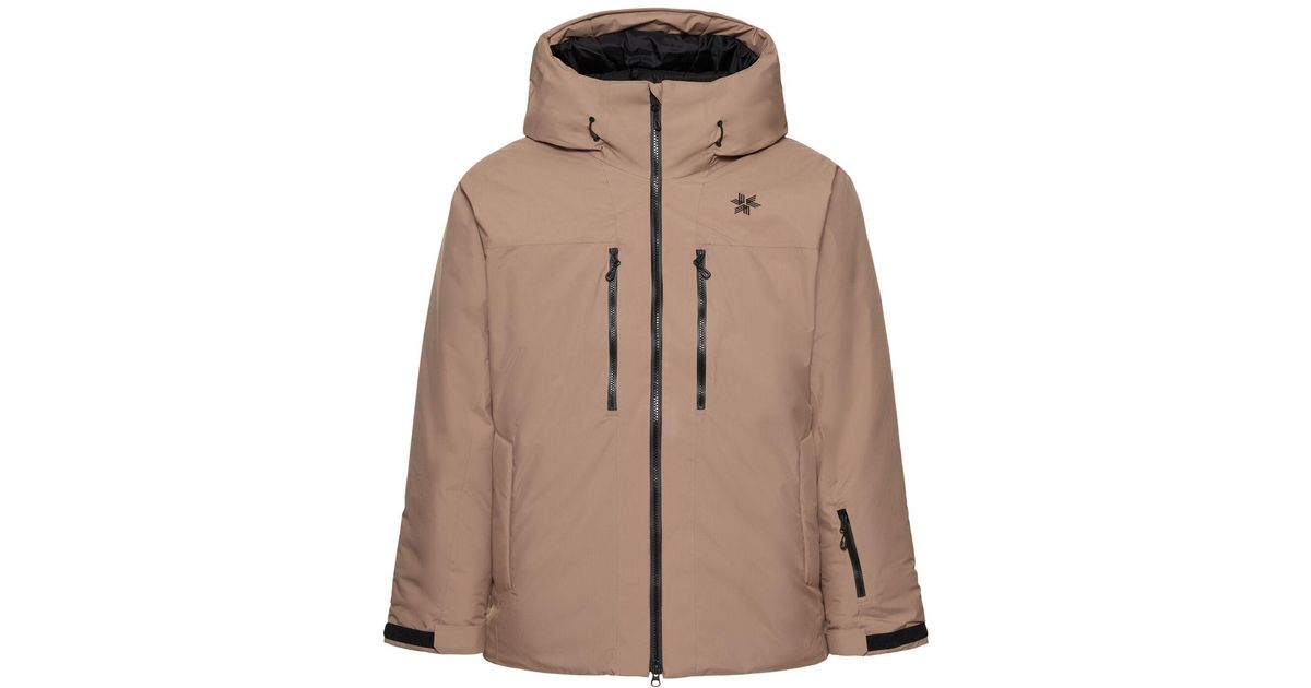 Goldwin Insulated High Loft Jacket in Brown for Men | Lyst