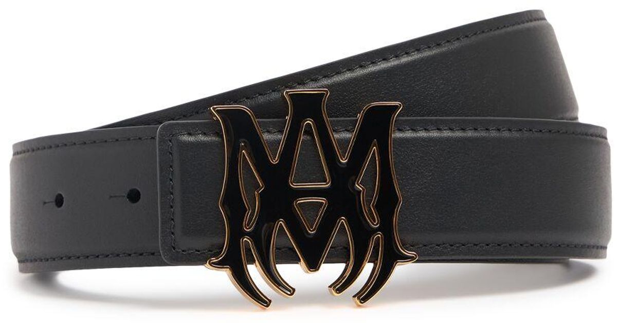 Amiri Ma Core Logo Belt in Black for Men | Lyst UK