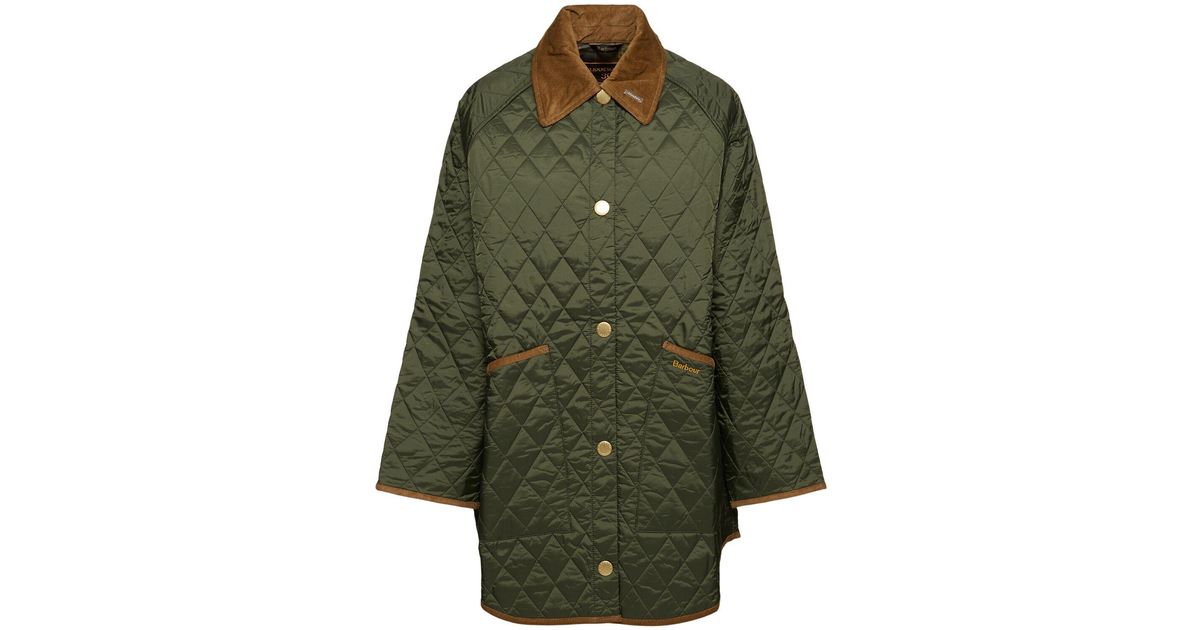 Barbour 30th Anniversary Long Liddesdale Jacket in Green | Lyst UK