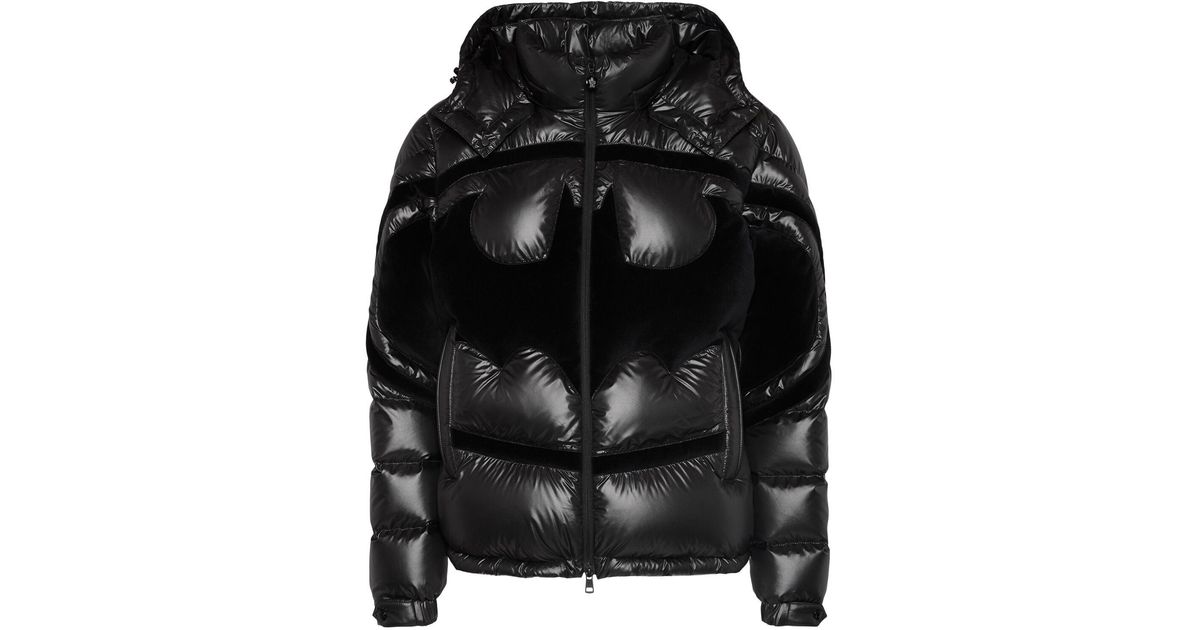 Moncler X Batman Solander Brand-Patch Regular-Fit Shell-Down Jacket in ...
