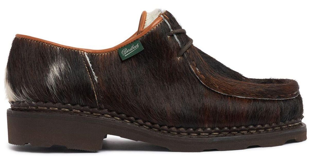 Paraboot Michael Leather Shoes in Brown | Lyst
