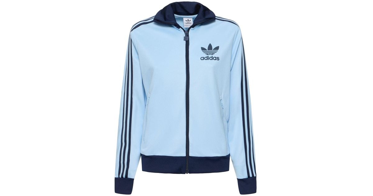adidas Originals Beckenbauer Track Top in Blue | Lyst UK