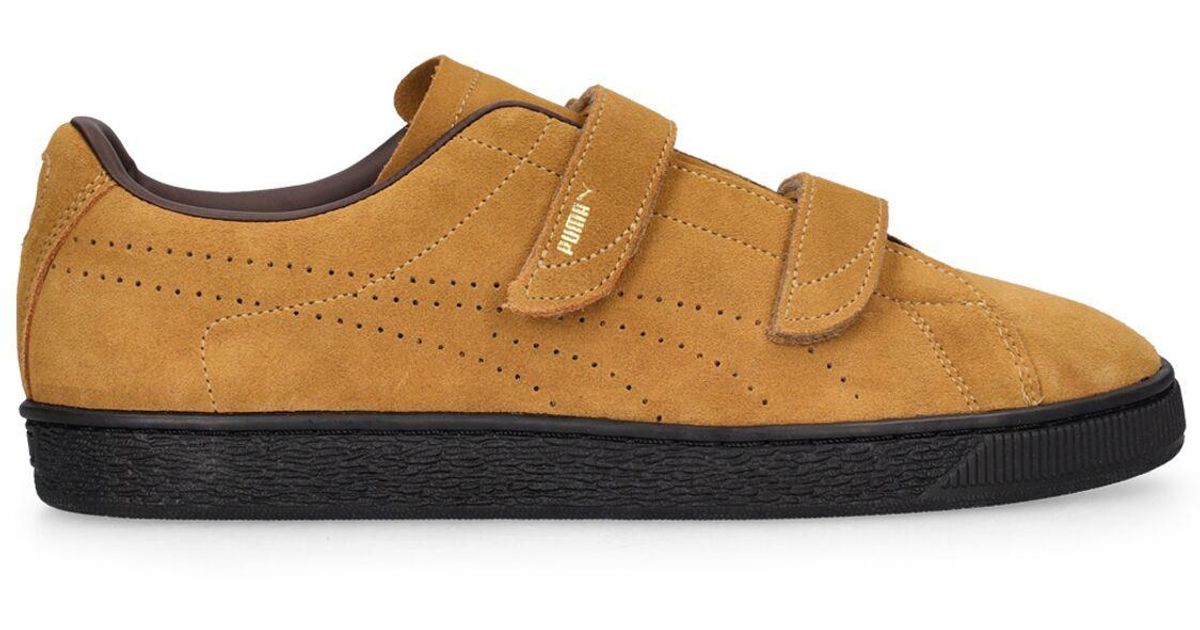 PUMA X Noah Suede Classic Velcro Sneakers in Brown for Men | Lyst