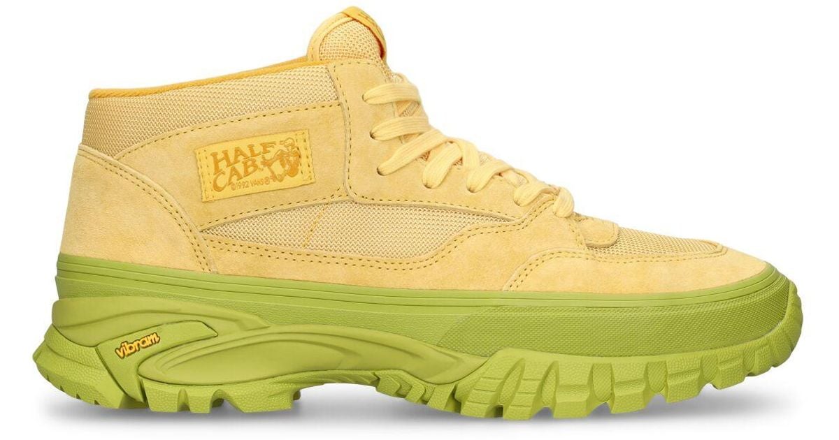 Vans Half Cab Reissue 33 Vibram Sneakers Sunburst in Yellow for Men ...