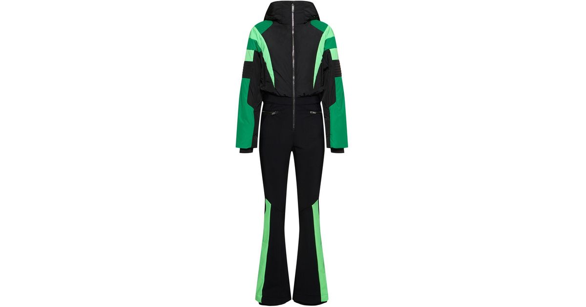 Fusalp Julienne Tech Puffer Ski Suit in Black | Lyst