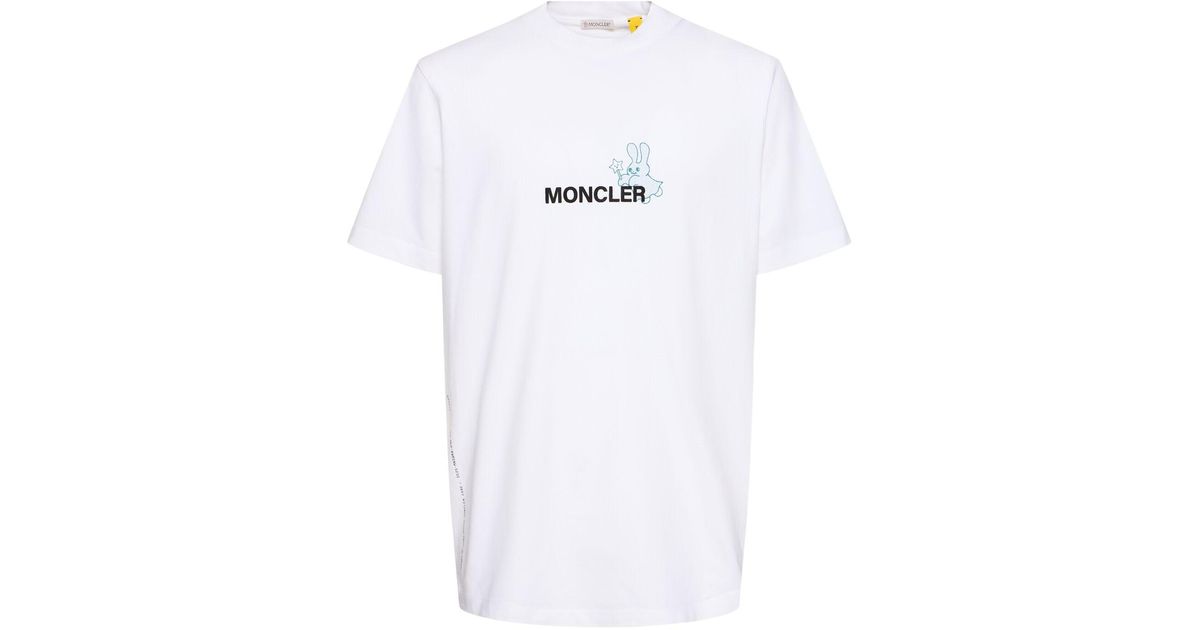 Moncler Genius Moncler X Frgmt Cartoon T-shirt in White for Men | Lyst