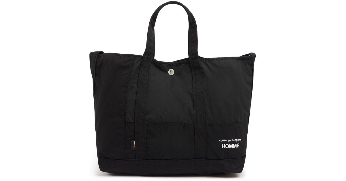 Comme des Garçons Cotton Cdg Homme Logo Crossbody Bag Unique in Black ...