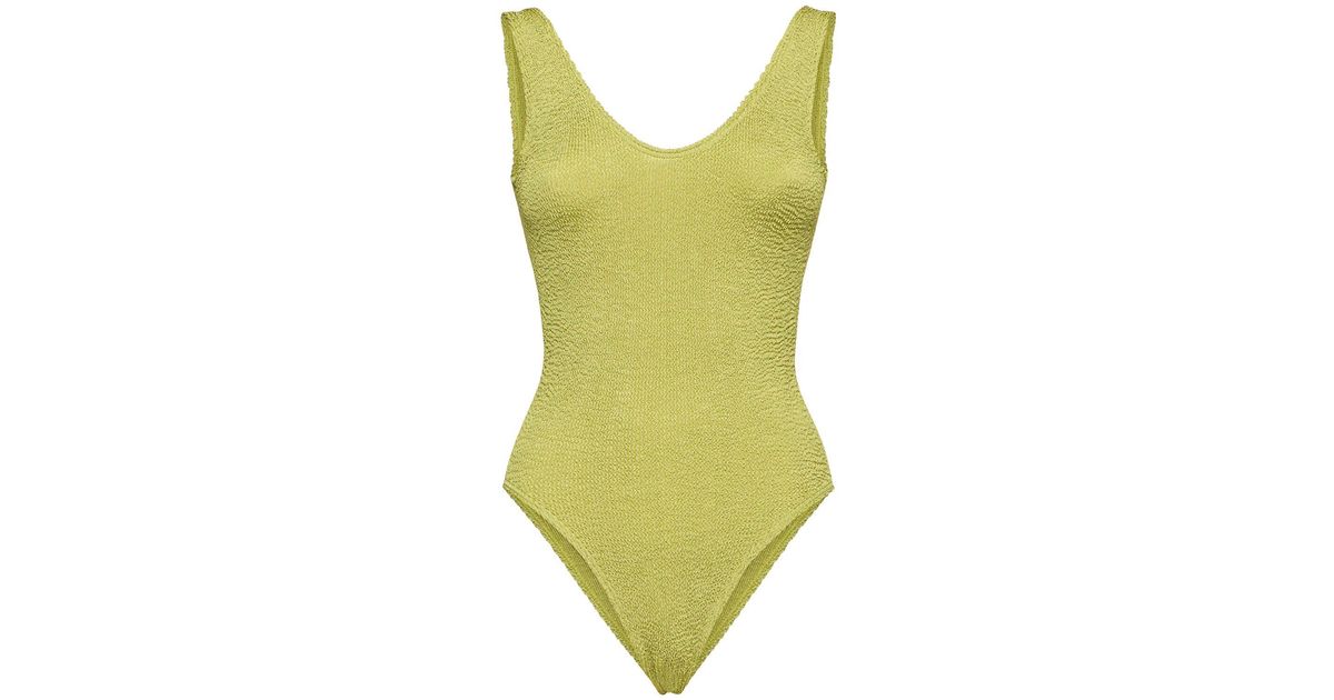 Bondeye Mara One Piece Swimsuit in Yellow | Lyst