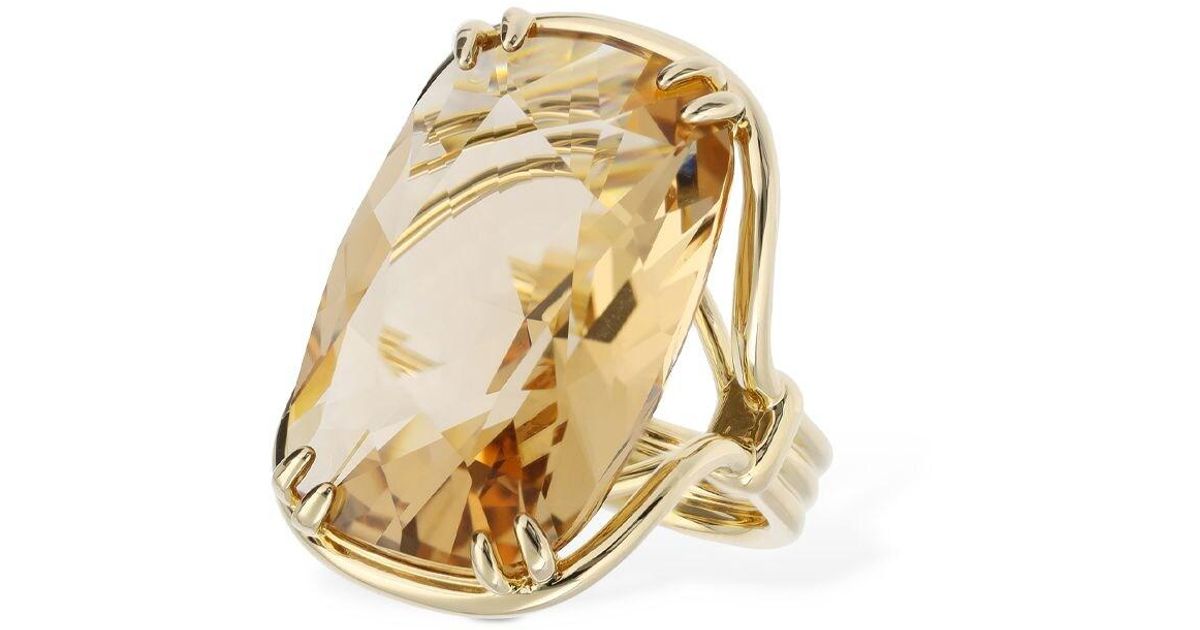 Swarovski Harmonia Thick Ring in Gold (Metallic) | Lyst