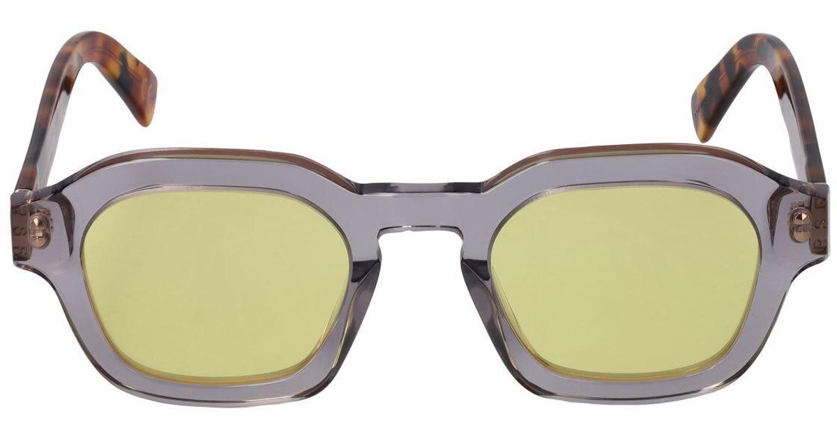Retrosuperfuture Saluto Serioso Acetate Sunglasses In Green Lyst