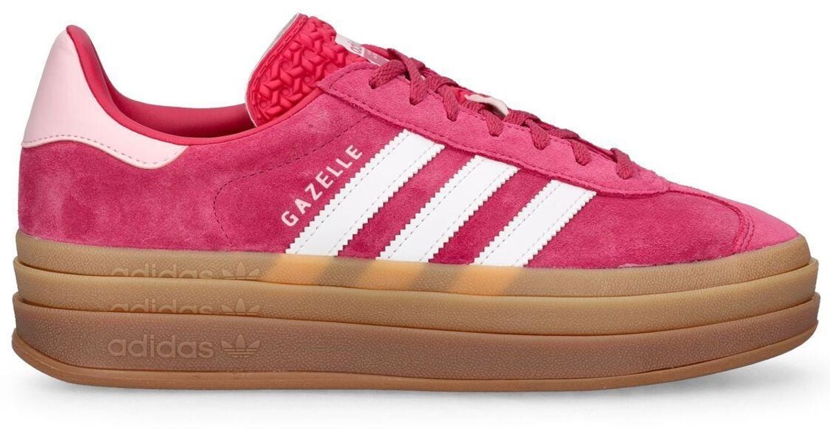 adidas Originals 'gazelle Bold W' Sneakers in Pink | Lyst