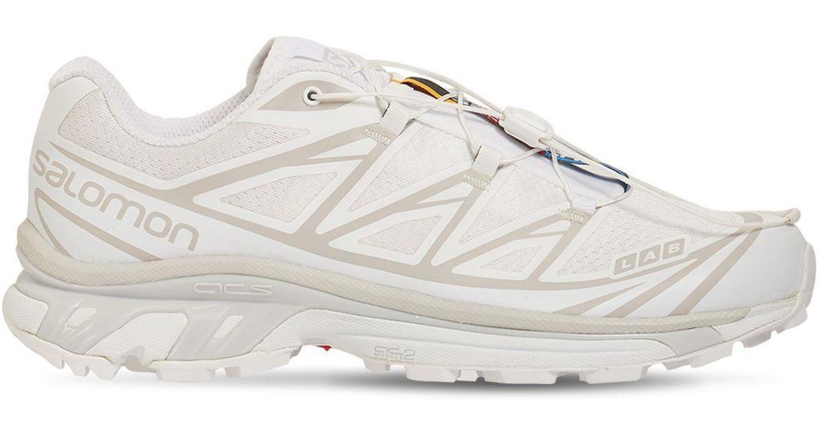 Salomon Xt-6 Advanced Sneakers in White | Lyst