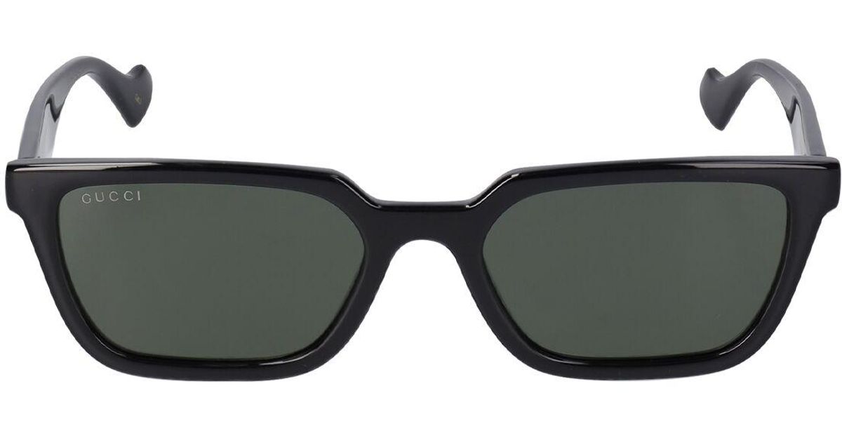 Gucci Gg1539s Injected Sunglasses in Black for Men | Lyst UK