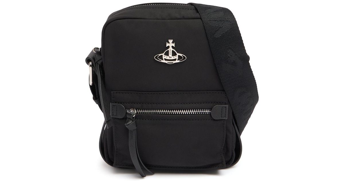 Vivienne Westwood Jackson Crossbody Bag in Black for Men | Lyst