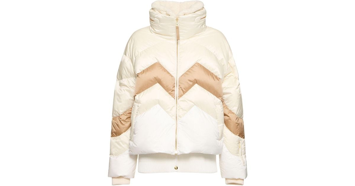 Bogner Vanja1 2-layer Functional Down Jacket in Natural | Lyst