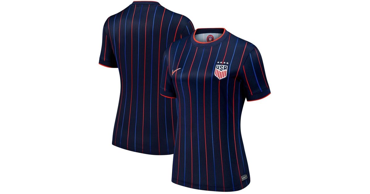 Nike Uswnt 2025 Away Replica Jersey in Blue | Lyst