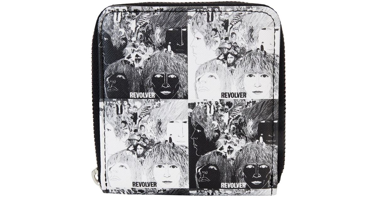 Loungefly The Beatles Revolver Album Zip-around Wallet in Metallic | Lyst