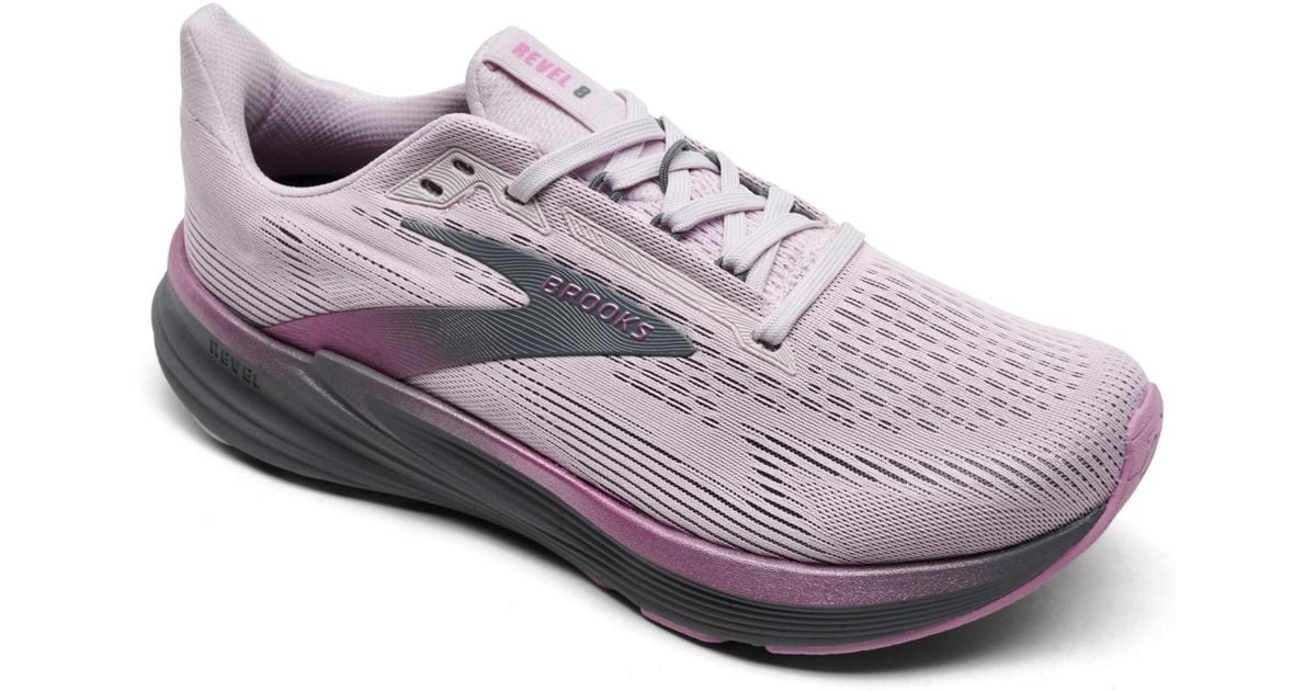 Brooks Revel 8 Running Sneakers From Finish Line in Gray | Lyst